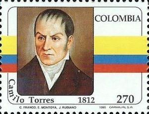 แสตมป์: Camilo Torres (1766-1816), lawyer and revolutionary (โคลัมเบีย ...