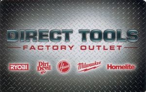 Gift Card: Factory Outlet (Direct Tools, United States of America ...