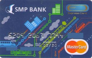 Bank Card: Transport (SMP Bank, RussiaCol:RU-MC-1032