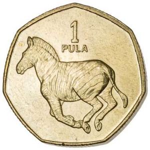 Moneda: 1 Pula (Botswana(1976~Actualidad - Circulación (Pula)) WCC:km24