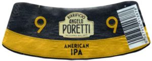 Drink Label: 9 Angelo Poretti American IPA (Birrificio Angelo Poretti ...