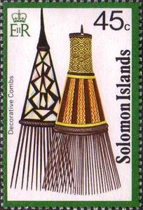 Stamp: Combs (Solomon Islands(Artifacts (third series)) Mi:SB 353,Sn:SB ...