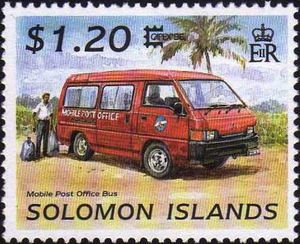 Stamp: Post Van (Solomon Islands(Capex 96) Mi:SB 912,Sn:SB 826,Yt:SB ...