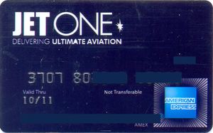 Bank Card: American Express JET ONE (American Express, United States of ...