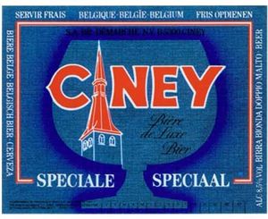 Drink Label: Ciney Speciale-Speciaal (Brasserie Demarche, BelgiumCol:BE ...