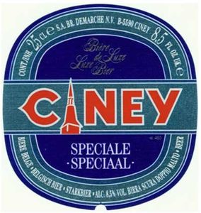 Drink Label: Ciney Speciale-Speciaal (Brasserie Demarche, BelgiumCol:BE ...