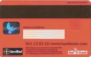 Bank Card: Bankinter 100 % Util (Bankinter, SpainCol:ES-VE-0134.03 💳