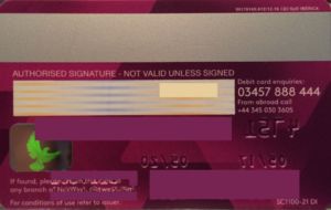 Cartões de bancos: NatWest Visa Debit Card (National Westminster Bank ...