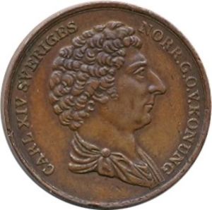 Mynt: ½ Skilling (Sverige(1818~1844 - 58th King Charles XIV John (Carl ...