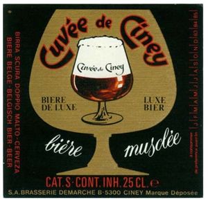 Drink Label: Cuvée de Ciney Musclée (Brasserie Demarche, BelgiumCol:BE ...