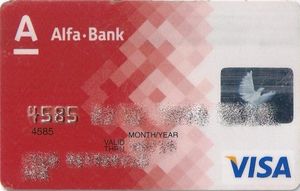 Bank Card: Alfa-Bank (Alfa-bank, BelarusCol:BY-VI-0082