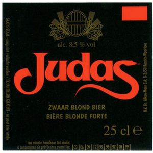 Drink Label: Judas (Alken-Maes S.A., BelgiumCol:BE-BEER-011821