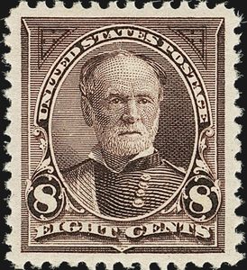 Stamp: General William Tecumseh Sherman (1820-1891) (United States of ...