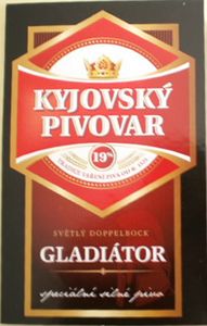 Drink Label: Gladiátor 19 (Kyjovský pivovar, Czech RepublicCol:CZ-BEER ...
