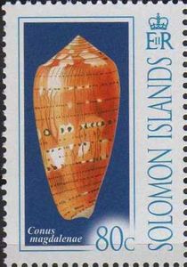 Stamp: Conus magdalenae (Solomon Islands(Cone Shells) Mi:SB 1331,Sn:SB ...