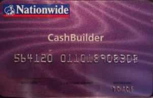 Bank Card: Nationwide Cashbuilder Card (Nationwide, United Kingdom of ...