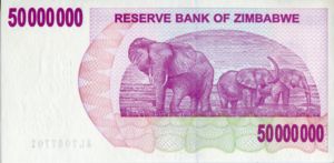 Banknote: 50,000,000 Dollars (Zimbabwe(2006-2008 Emergency Bearer ...