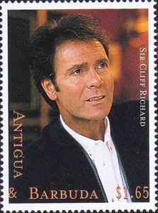 Stamp: 60th Birthday of Sir Cliff Richard (Antigua and BarbudaMi:AG ...
