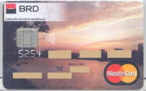 Bank Card: Sunset (Banca Romana Pentru Dezvoltare, RomaniaCol:RO-MC-0258