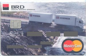 Bank Card: Schenker track (Banca Romana Pentru Dezvoltare, RomaniaCol ...