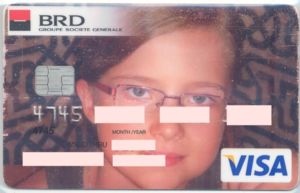 Bank Card: Girl (Banca Romana Pentru Dezvoltare, RomaniaCol:RO-VI-0126