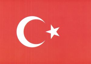 Razglednica: Türk Bayrağı / Turkish Flag (Turska(Serija zastave) Col:TR ...