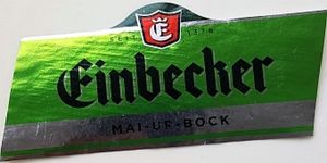 Drink Label: Einbecker Mai - Ur - Bock (Einbecker Brauhaus AG, Germany ...