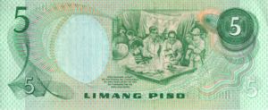 Banknote: 5 Piso (Philippines(1978 ND Issue, Bangko Sentral ng ...