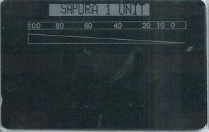 Phonecard: Chorley Test Card - SAPURA 1 UNIT (Test, Proof, Sample ...