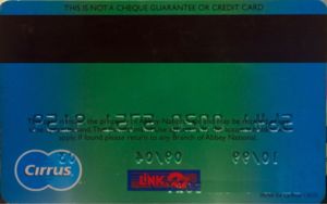 Bank Card: Abbey National Abbeylink Card (Abbey National, United ...