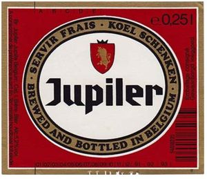 Drink Label: Jupiler (Brasserie Piedboeuf (InBev), BelgiumCol:BE-BEER ...