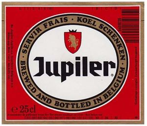 Drink Label: Jupiler (Brasserie Piedboeuf (InBev), BelgiumCol:BE-BEER ...