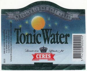 Drink Label: Tonic Water (Bryggerierne Faxe Jyske A/S, DenmarkCol:DK ...