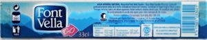 Drink Label: Font Vella Go (Aguas Font Vella y Lanjarón S.A., SpainCol ...