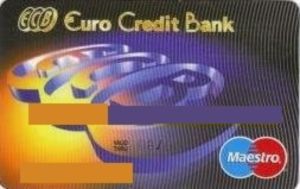 Bank Card: ECB Euro Credit Bank (BC Euro Credit bank S.A., MoldovaCol ...