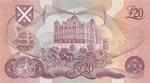 Banknote: 20 Pounds (Scotland(Bank of Scotland 1970-1990 Issue) Wor:P ...