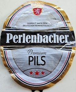 Drink Label: Perlenbacher Premium Pils (Frankfurter Brauhaus GmbH ...