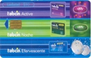 Phonecard: Tabcin Active Tabcin Noche Tabcin Efervesc (Telmex - Ladatel ...