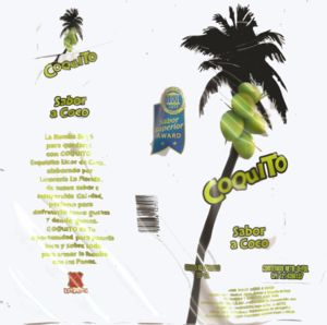 Drink Label: Coquito Sabor a coco (Licorería La Florida, C.A ...
