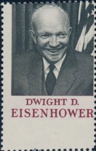 Stamp: Dwight D. Eisenhower, 34th President (1890-1969) (United States ...