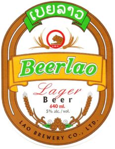 Drink Label: Beerlao Lager Beer (Lao Brewery Co., LaosCol:LA-BEER-000006