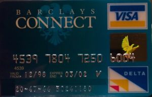 Bank Card: Barclays Connect Visa Delta Debit Card (Barclays Bank ...