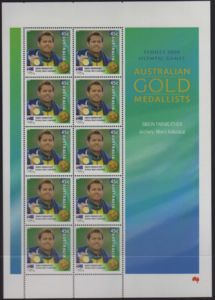 Stamp: Simon Fairweather Archery Men's Individual (Australia(Summer ...