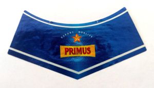 Drink Label: Primus (Bralirwa LTD, RwandaCol:RW-BEER-000015