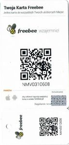 Functional Card: Freebee (Restaurants and Cafes, Poland(Freebee) Col:PL-FBEE-003.01