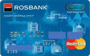 Bank Card: Moscow metro entrances. Express Card (Rosbank, RussiaCol:RU ...