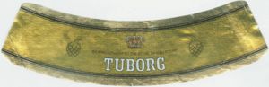 Etiqueta de bebida: Tuborg Gold (Carlsberg Ukraine, UcraniaCol:UA-BEER ...