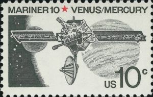 Stamp: "Mariner 10", Venus and Mercury (United States of America(US ...