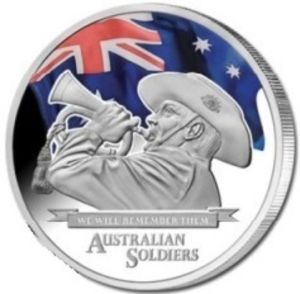 Coin: 1 Dollar (Australian Soldiers) (Niue(Numismatic Product ...