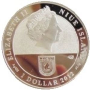 Coin: 1 Dollar (FC Rubin. Emblem) (Niue(2012 - FC Rubin) WCC:km925